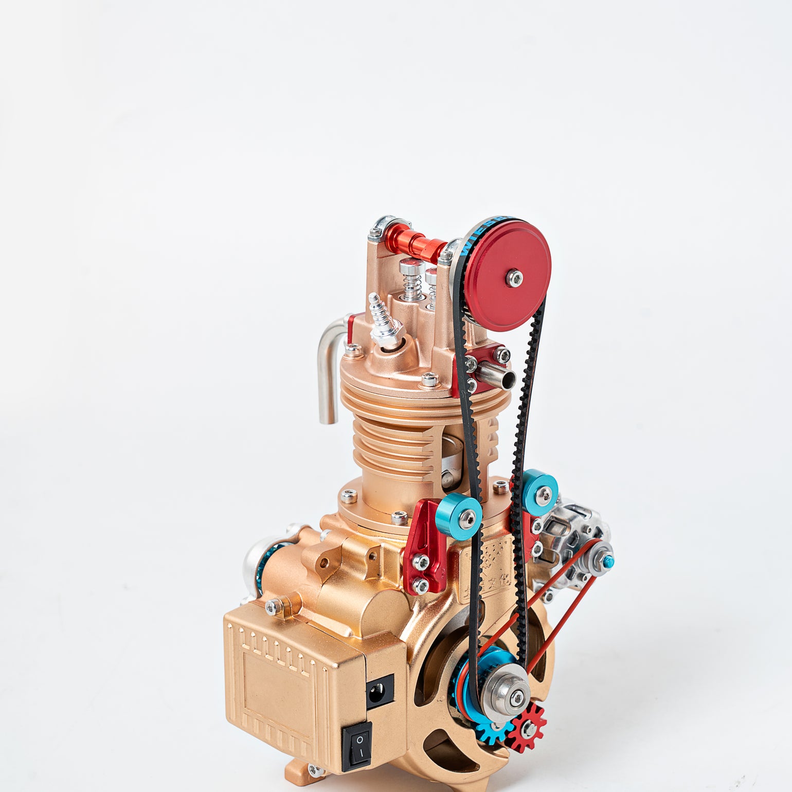 Single-Cylinder Kit with Functioning Pistons & Valves – Small Scale Kits