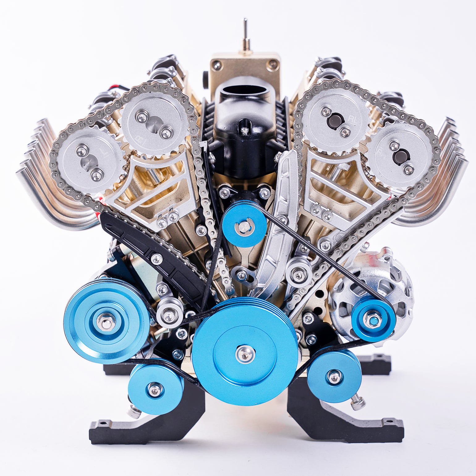 Fully Functional V8 Engine | 500+ PCS Metal DIY Kit | Small Scale kits ...